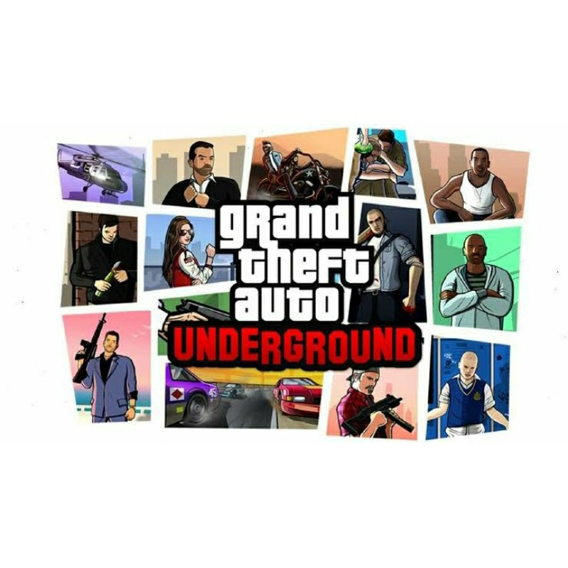 Jual GTA Underground gabungan map GTA 3 - ViceCity - SA (PC ONLY ...