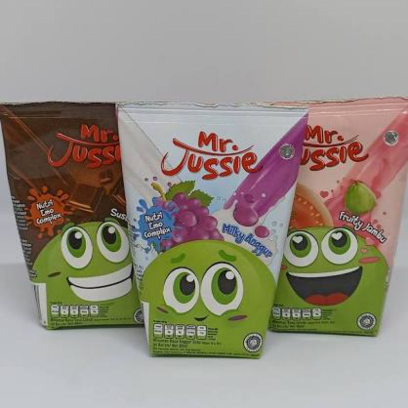 Jual MR JUSSIE // MINUMAN JUS BUAH 90 ML | Shopee Indonesia