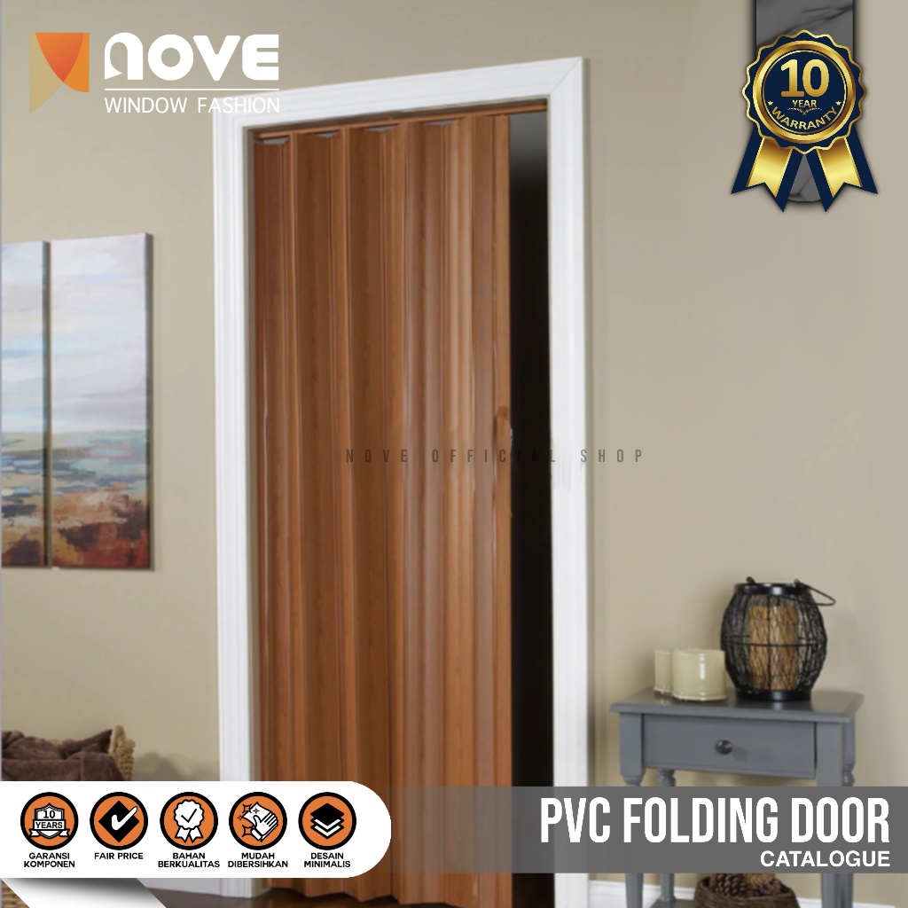 Jual Pintu Lipat PVC Folding Door NOVE ORi - Penyekat Ruangan - Pintu ...