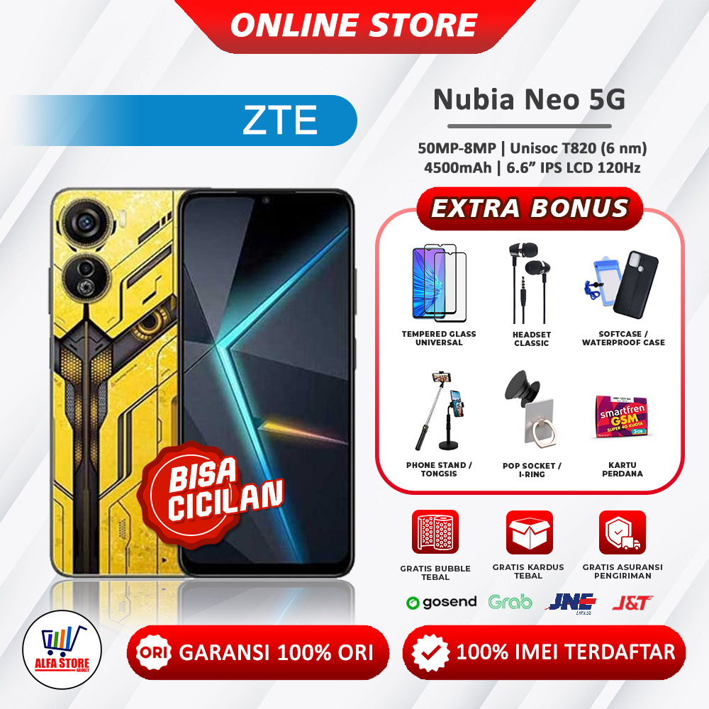 Jual ZTE Nubia Neo 5G RAM 8/256GB Garansi Resmi | Shopee Indonesia
