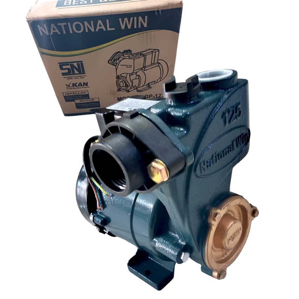 Jual Pompa Air Listrik Sumur Dangkal NATIONAL WIN / Queen GP-125 | Shopee Indonesia