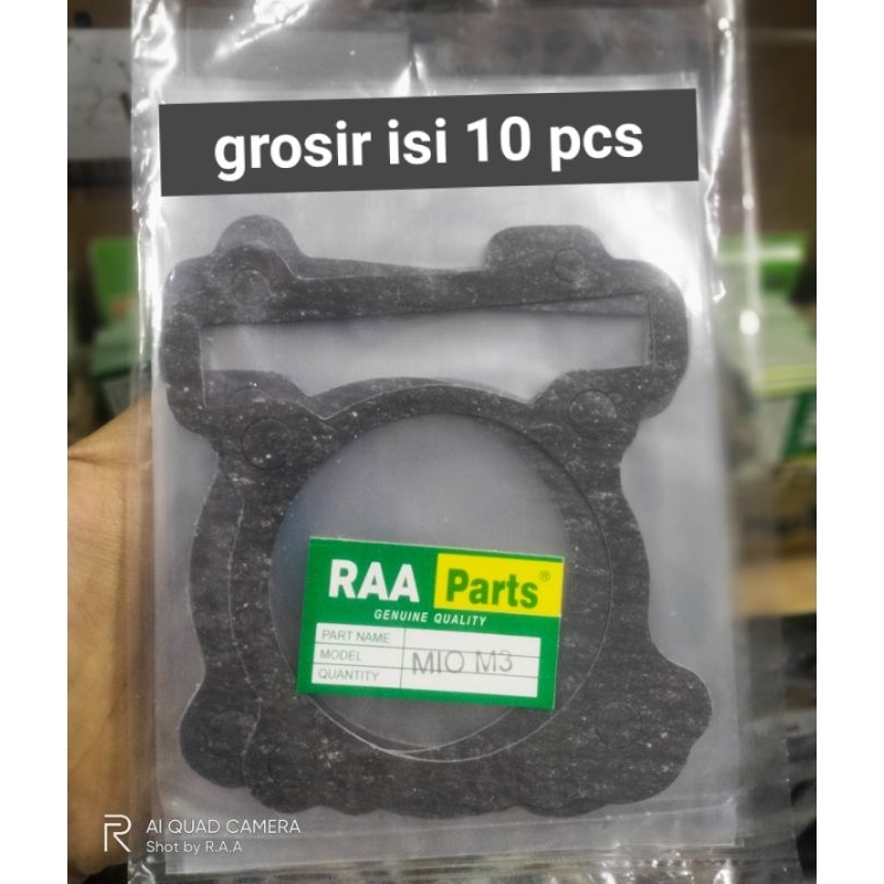 Jual ISI 10 PCS PAKING GASKET BLOK BAWAH SEMUA MOTOR BEBEK/MATIK/SPORT ...