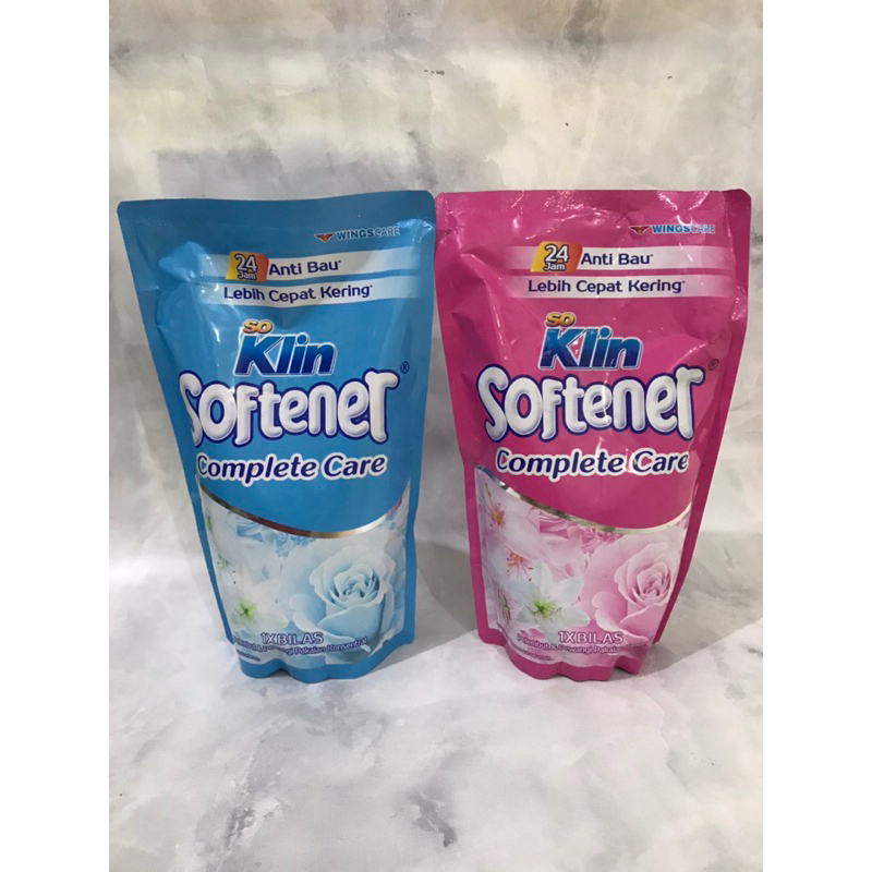 Jual SO KLIN SOFTENER COMPLETE CARE 1x bilas 720ml | Shopee Indonesia