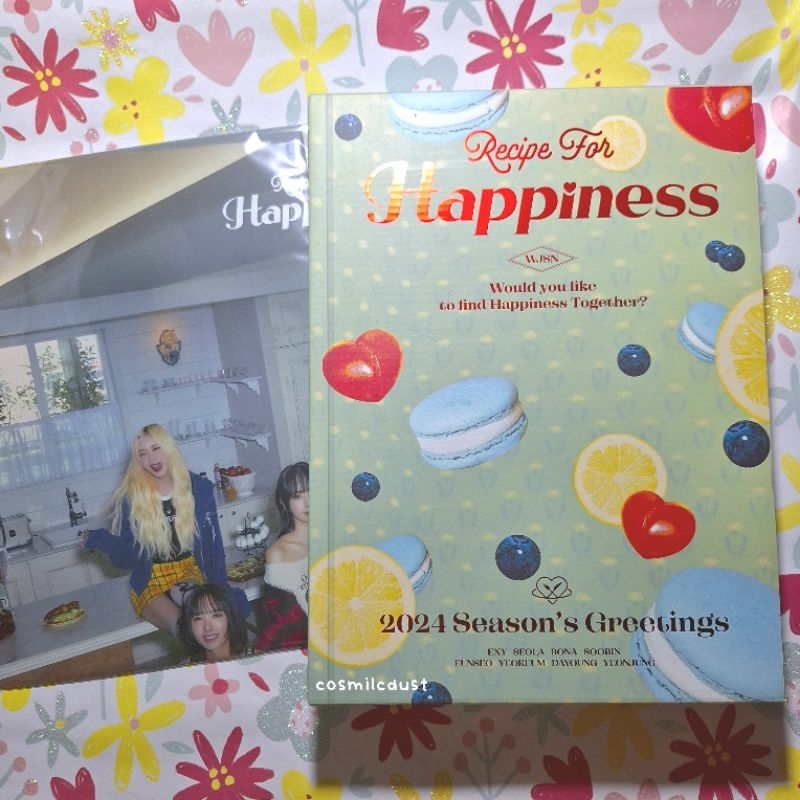 Jual [ready stock] wjsn 2024 season's greetings box & folded poster ...