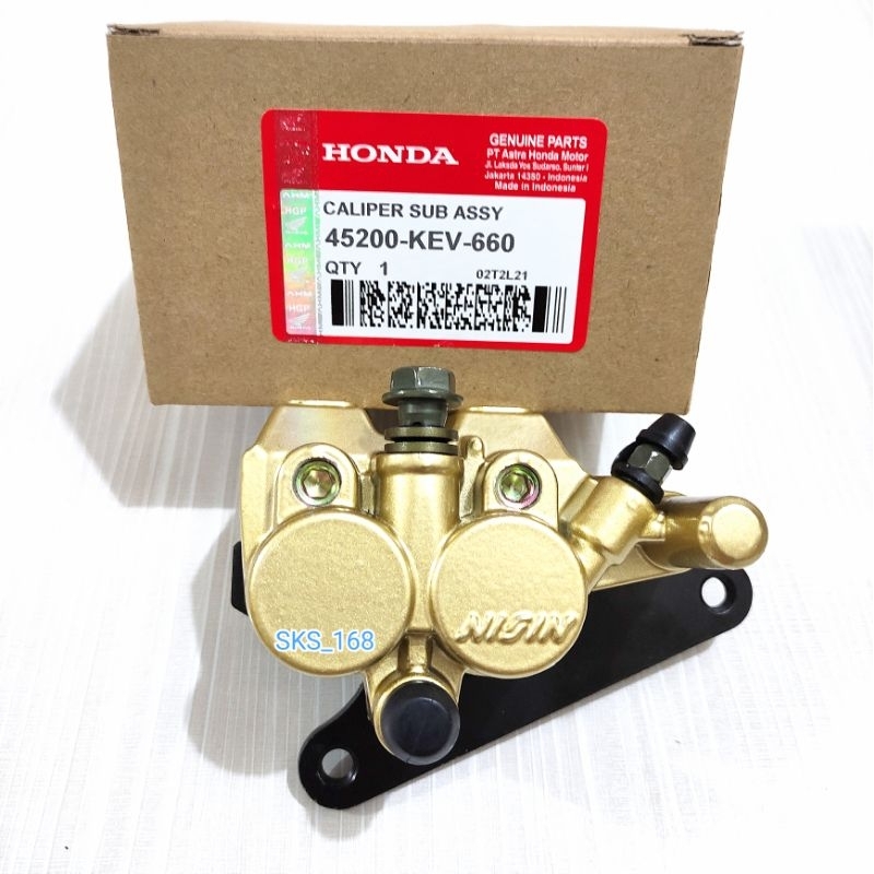 Jual Kaliper Cakram Kepala Babi Rem Depan Honda Original NISSIN Supra X, Supra Fit, Supra X 125 ...