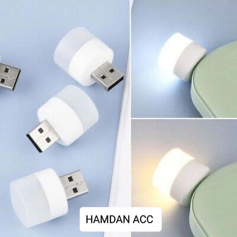 Jual Lampu LED Mini Lampu USB BULAT KECIL Untuk Power bank dan Lainya ...