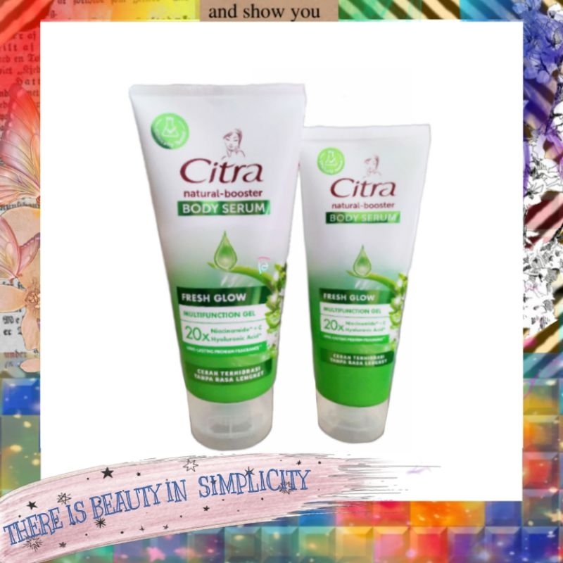 Jual Citra Natural Booster Body Serum Multifunction Gel Fresh Glow ...