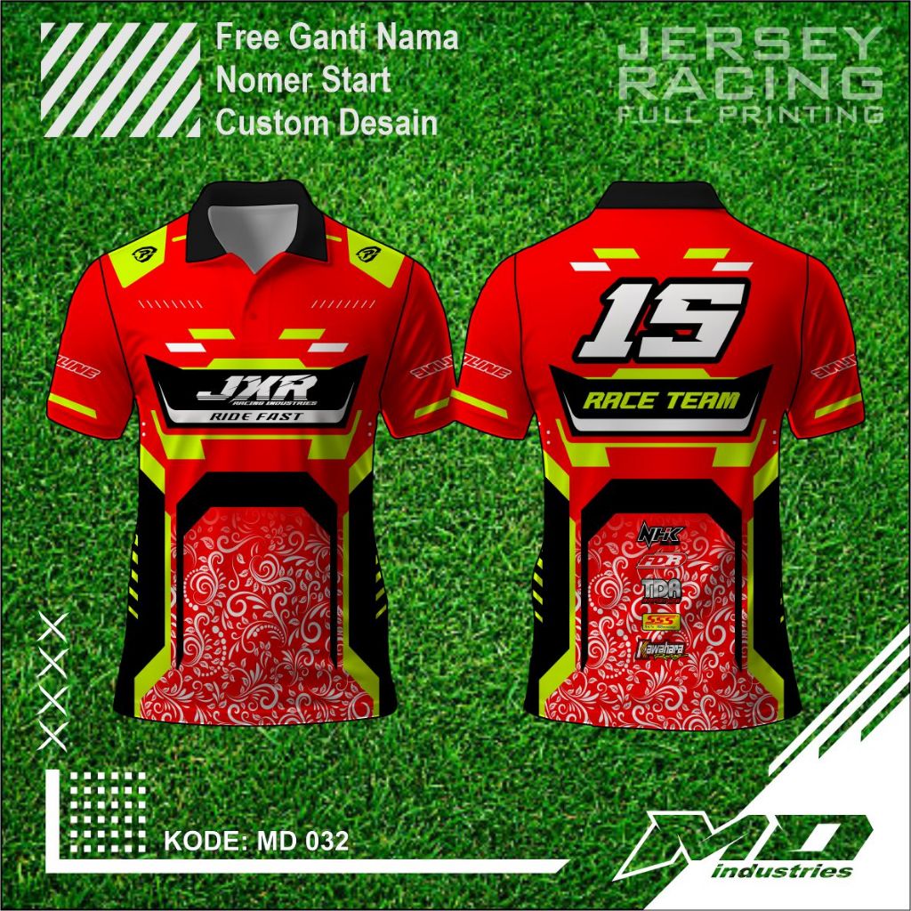 Jual Jersey Racing Printing - Baju Balap Printing - Custom Desain MD ...