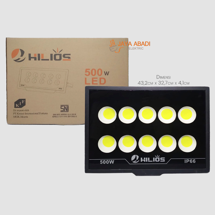 Jual Lampu Sorot Led COB 500WATT Putih HILIOS Super Bright | Shopee Indonesia