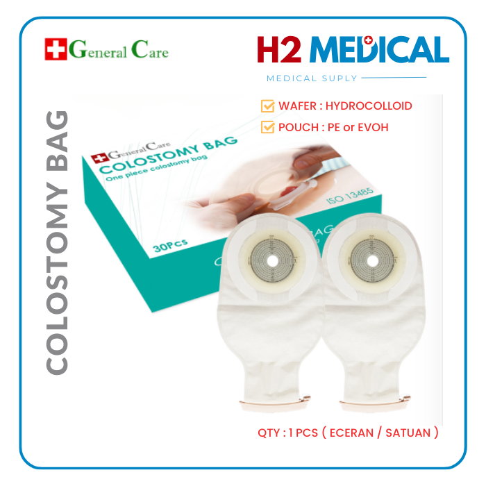 Jual Colostomy Bag GENERAL CARE Eceran 1PCS-Kantong Kolostomi General ...