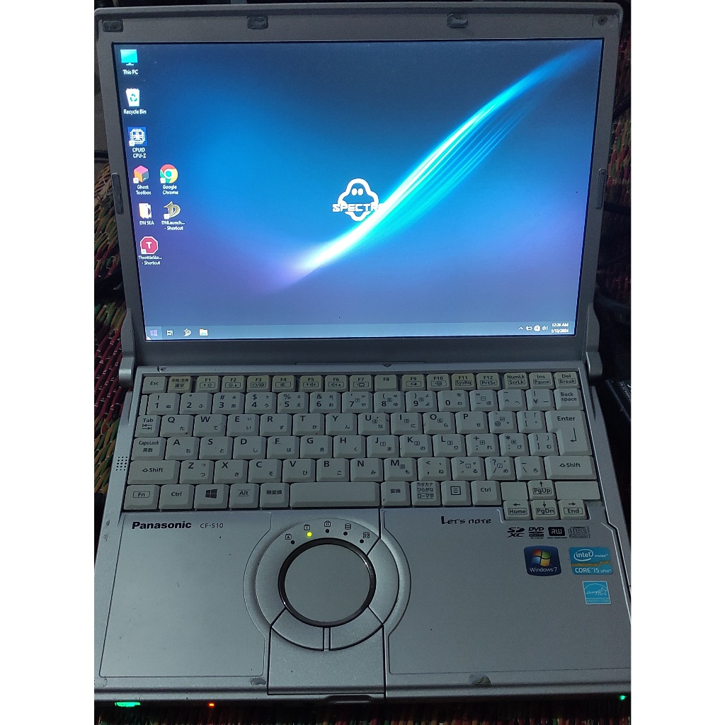 Jual Laptop Panasonic CF-NX1 Intel Core i5 - 2540M ram 4GB Gen 2 SSD ...