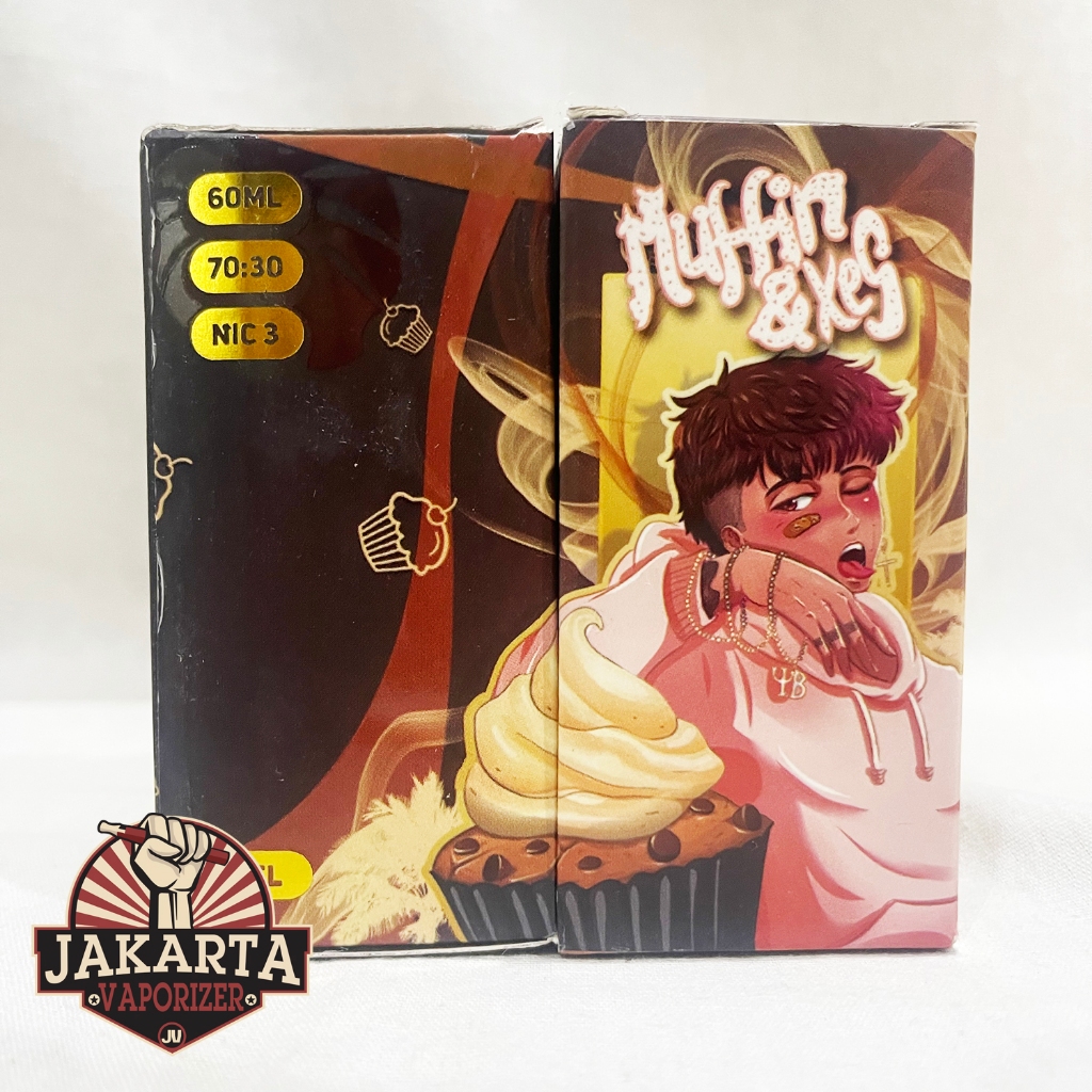 Jual MUFFIN AND XES V4 IRISH CREAM 60ML 3MG 6MG BY YB REZA ARAP X ORA ...