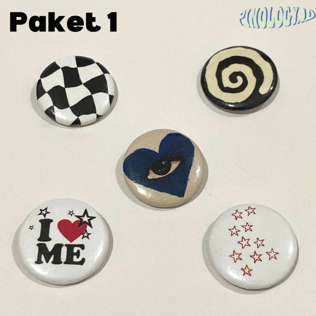 Jual Pin Tas Aksesoris Murah Pin Paket 2cm Termurah dan Paket Hemat ...
