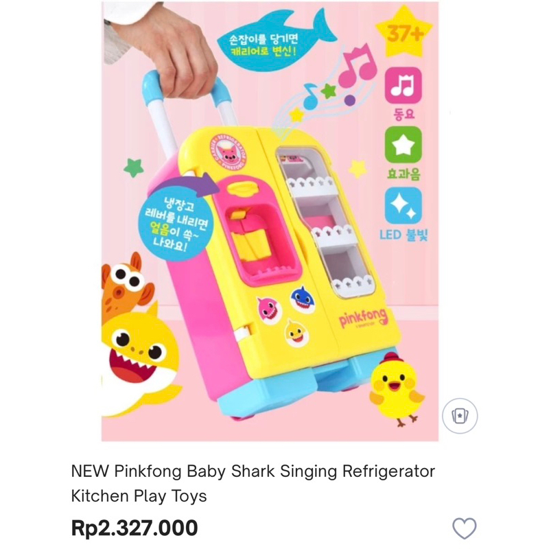 Jual ping fong baby shark refrigerator | Shopee Indonesia