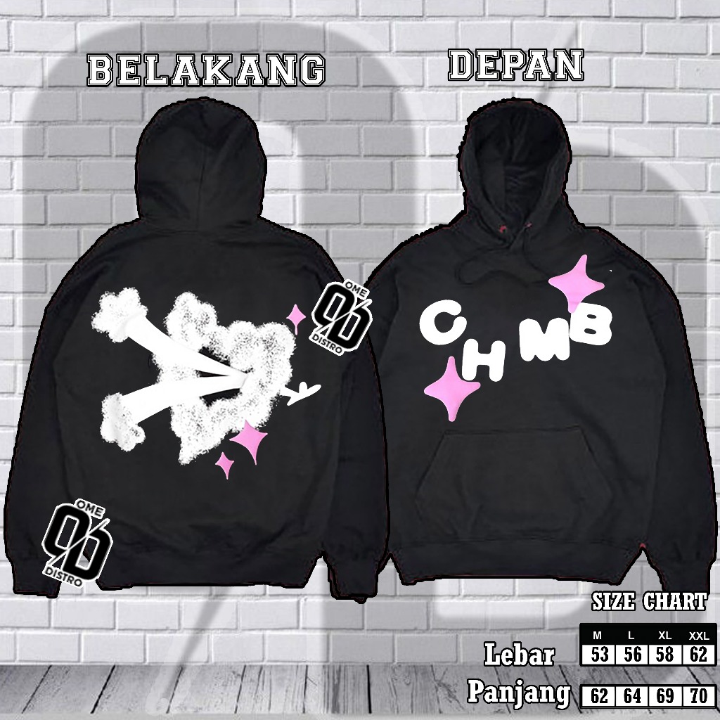 Jual Hoodie Boxy Chambredelavain - CHMB Basic Hoodie / CHMB Zip Hoodie ...