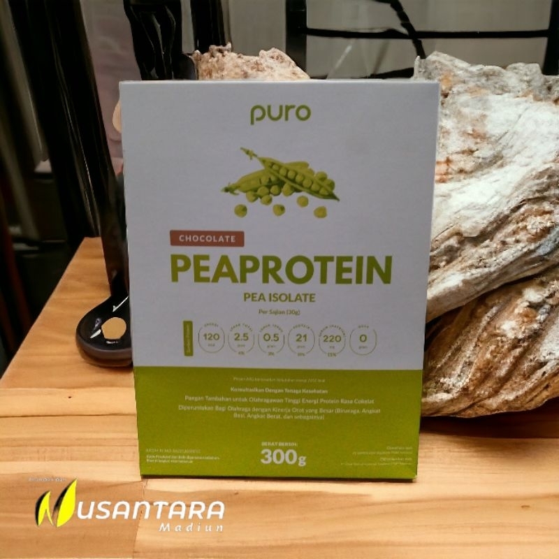 Jual PURO VEGA-PRO PEA PROTEIN ISOLATE 300gr | Shopee Indonesia