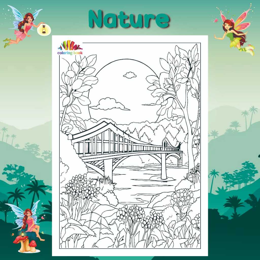 Jual KERTAS MEWARNAI / COLORING / KERTAS GAMBAR / NATURE / KERTAS ...
