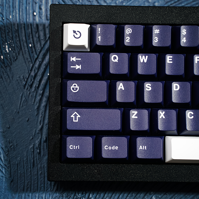 Jual Keycap For Mechanical Keyboard Keycaps Deep Navy Blue Biru Cherry ...