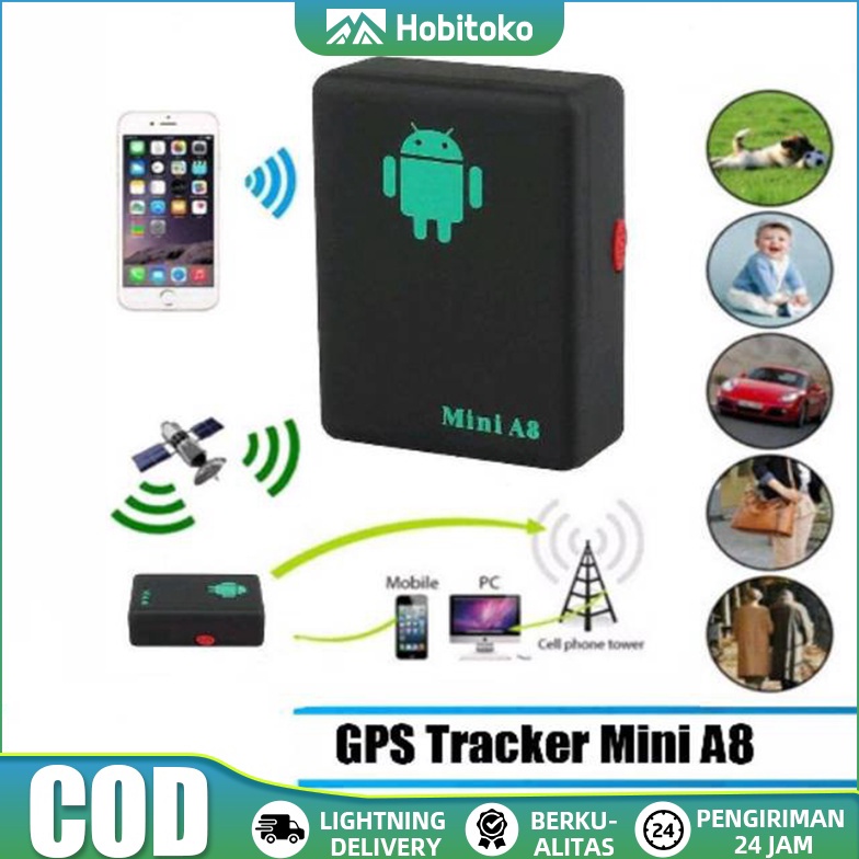Jual ART D1E GSM A8 Mini Menguping Suara A8 Mini GPS Tracker Mini GPS Locator GPS Suara ...