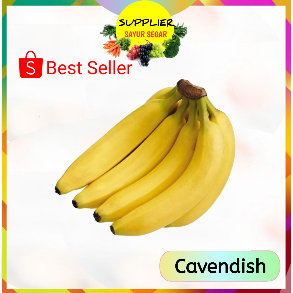 Jual Buah Pisang Cavendish 900 Gr-1Kg - Buahan Segar Online Murah ...