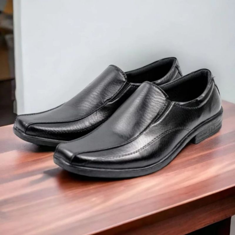 Jual Sepatu Pantofel Pria Sepatu Pantofel Kerja Kantor Pantofel Hitam | Shopee Indonesia