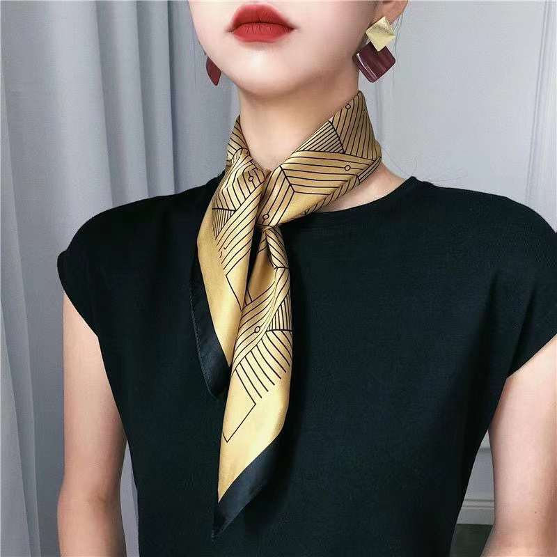 Jual Neck Scarf 70x70cm/Silk Scarf/Syal Leher Wanita | Shopee Indonesia