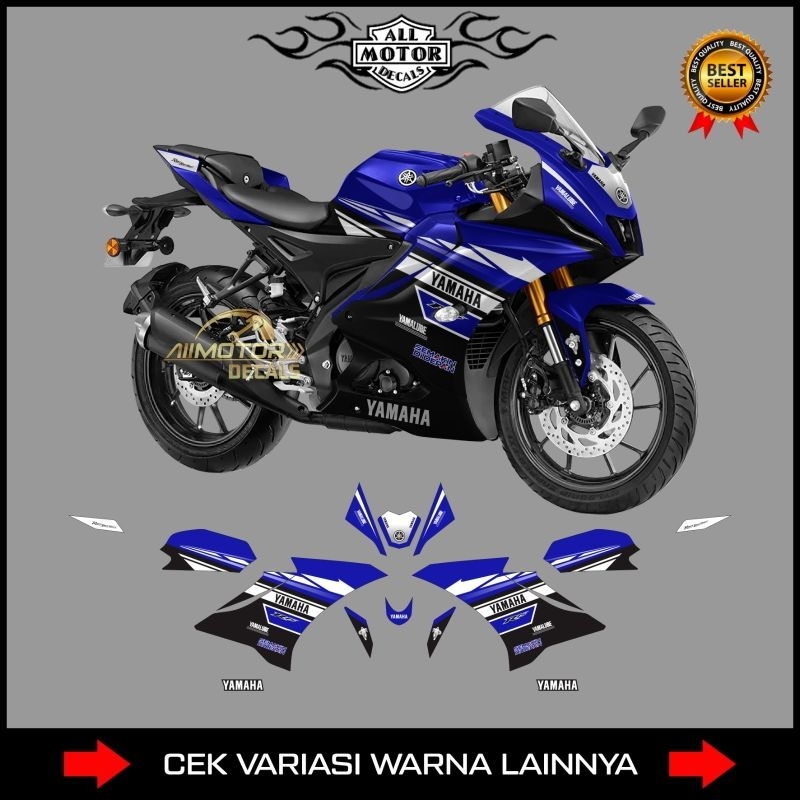 Jual Striping Yamaha R15 V4 Livery Copy R25 / Decal Motor R15M Concept ...