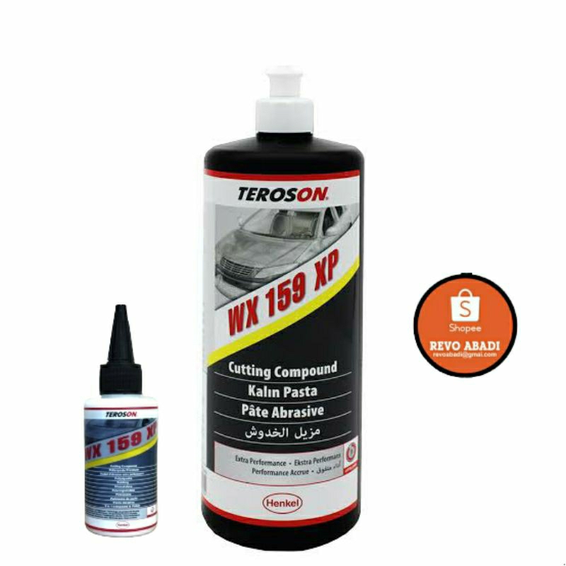 Jual Teroson WX 159 / Compound WaterBased/ Kompon Mobil 100ml | Shopee ...