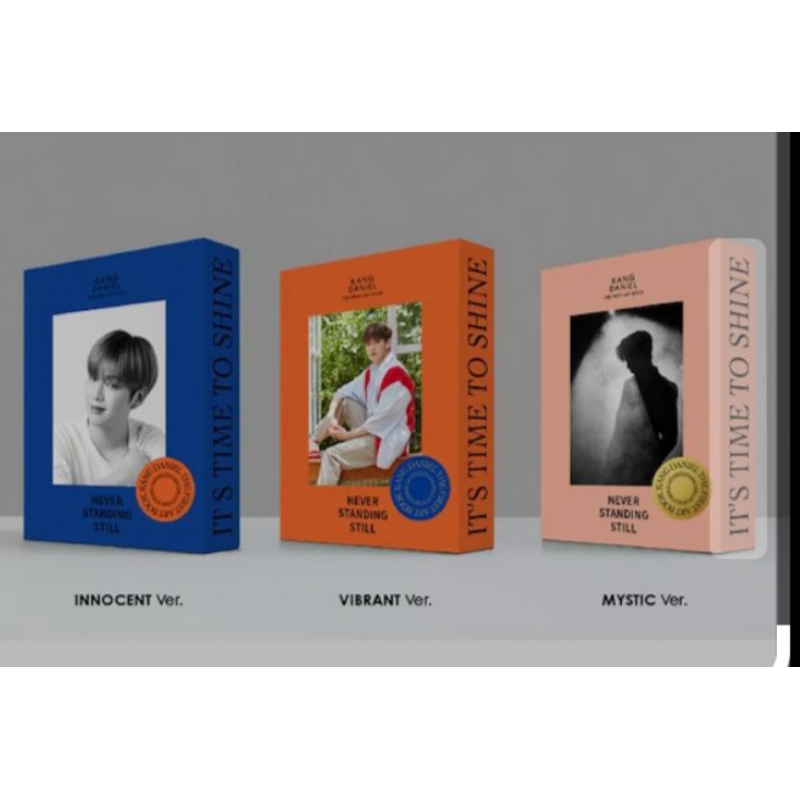 Jual Kang Daniel first artbook "Never Standing Still" mystic version | Shopee Indonesia