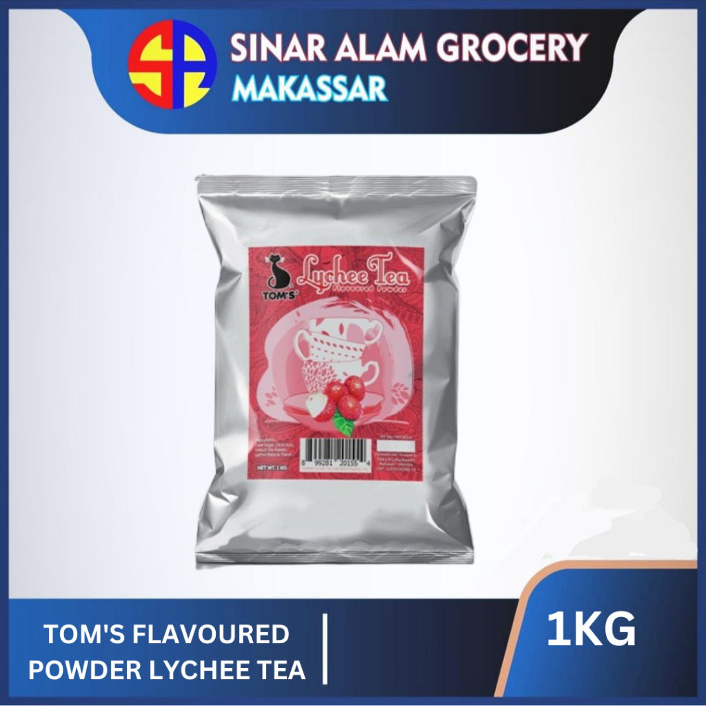 Jual TOM'S FLAVOURED POWDER LYCHEE TEA 1KG/TOMS LYCHEE TEA | Shopee ...