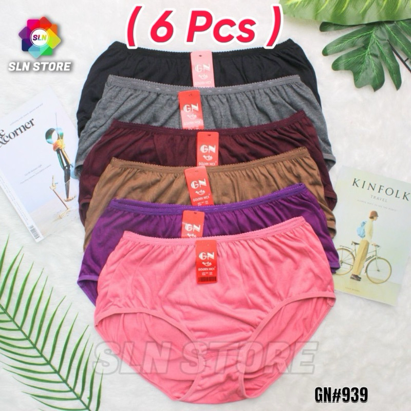 Jual (6 Pcs) CELANA DALAM WANITA GOLDEN NICK CD PEREMUAN WARNA GELAP GN 937 / 939 | Shopee Indonesia
