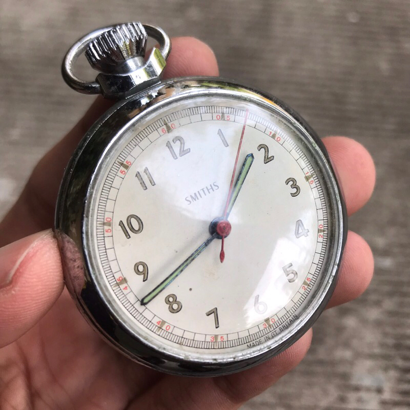 Jual jam saku vintage Smiths Britain Manual Winding jadul kuno antik ...