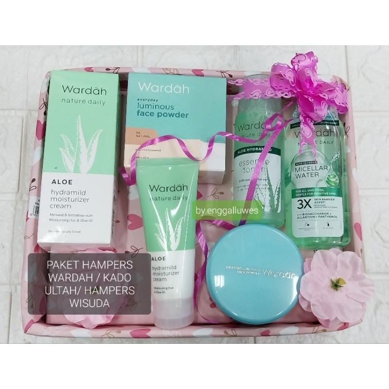 Jual PAKET WARDAH HAMPERS ALOEVERA/PAKET HAMPERS KADO ULANG TAHUN/PAKET ...