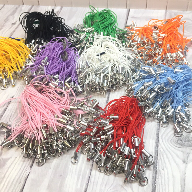 Jual 10pcs Tali Hp sudah ada ring | Shopee Indonesia