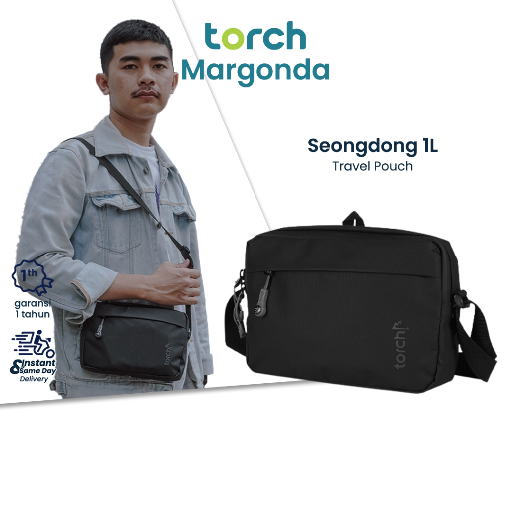 Jual TORCH Seongdong 1 Liter Tas Selempang Bahu Pria Wanita Unisex ...