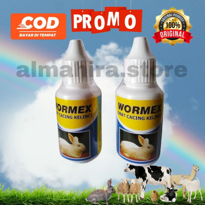 Jual WORMEX OBAT CACING KELINCI 30 ML | Shopee Indonesia