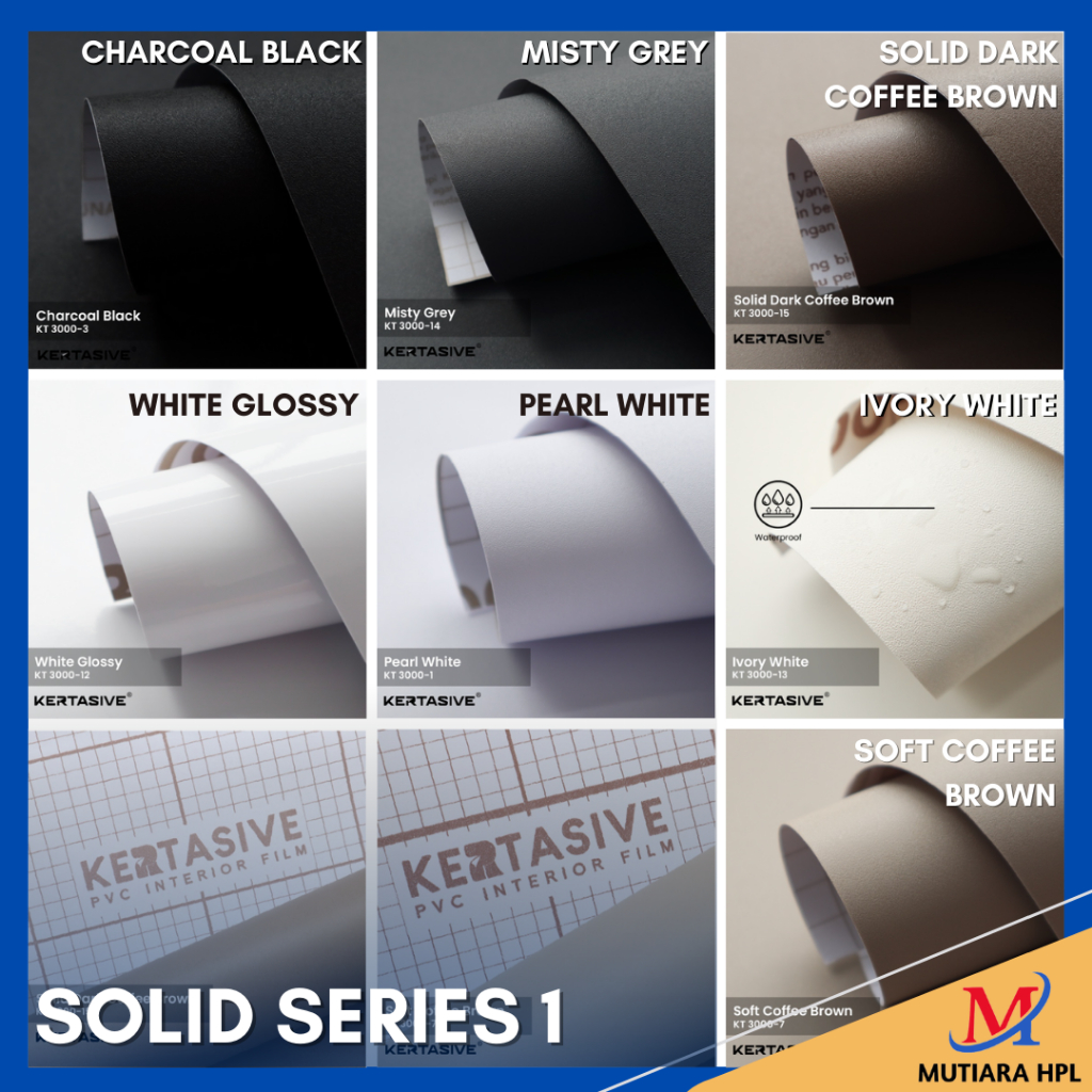 Jual KERTASIVE PVC INTERIOR FILM - SOLID SERIES - PELAPIS INTERIOR FUNITURE | Shopee Indonesia
