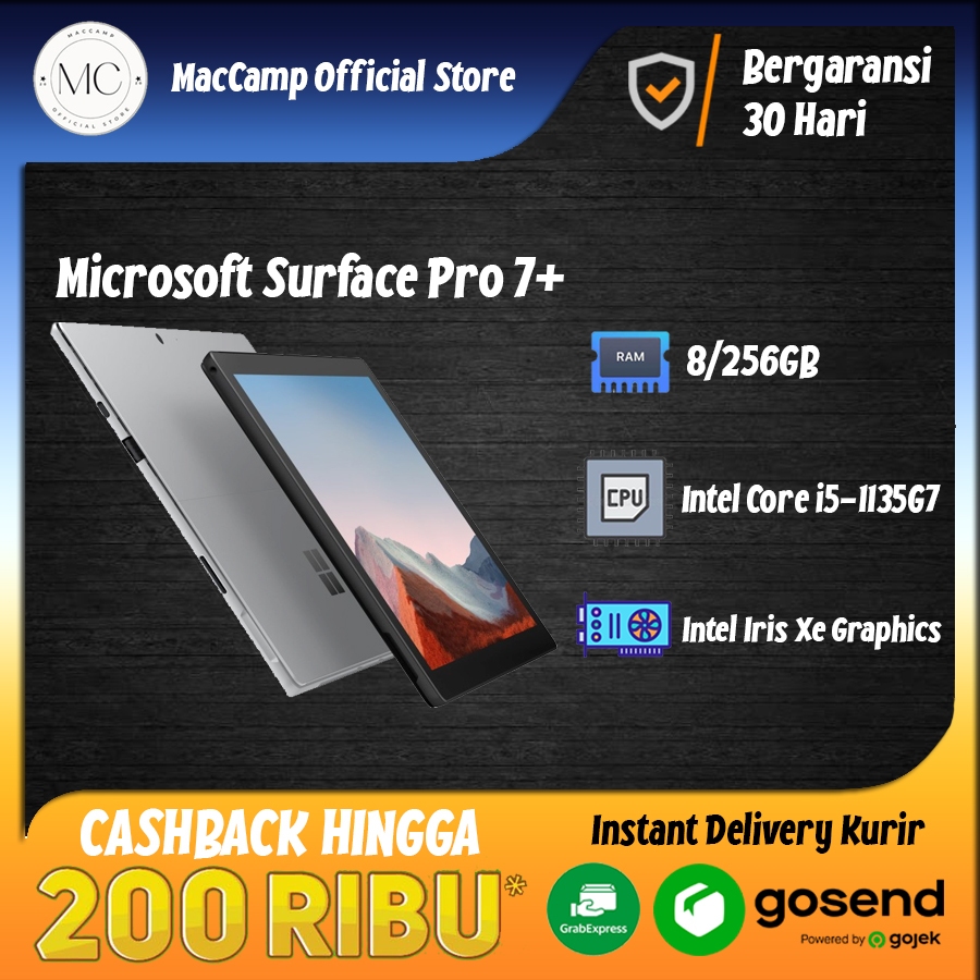 Jual MICROSOFT SURFACE PRO 7+ / 3 Atom / Pro 2 / Pro 4 / Pro 6 / Pro 7 | Shopee Indonesia