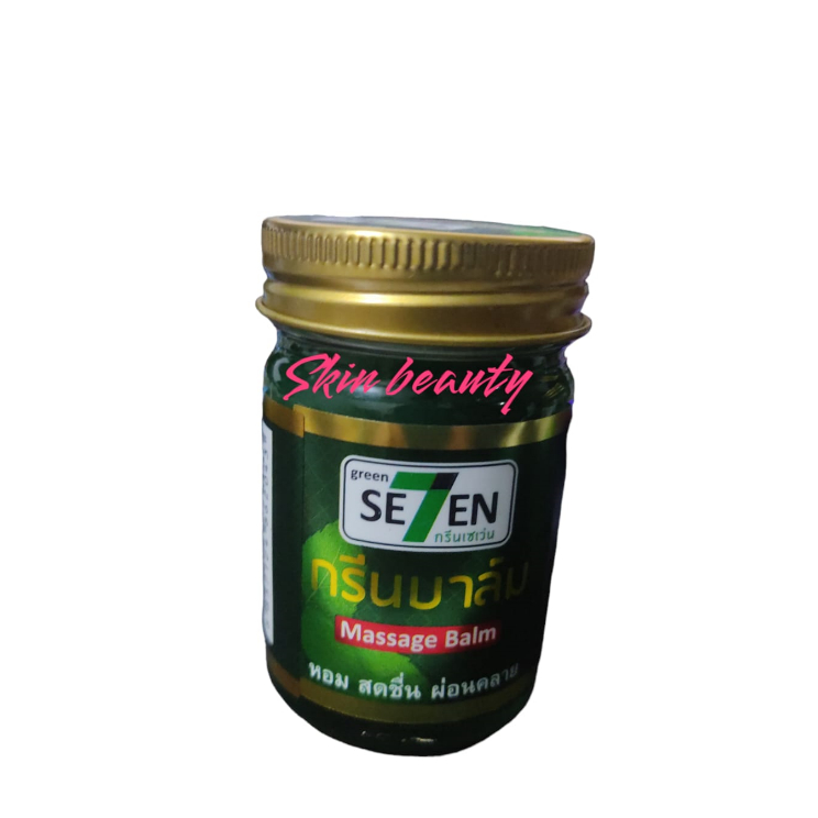 Jual Green Seven Balm Refreshing and Relaxing of Essential Oil original ...