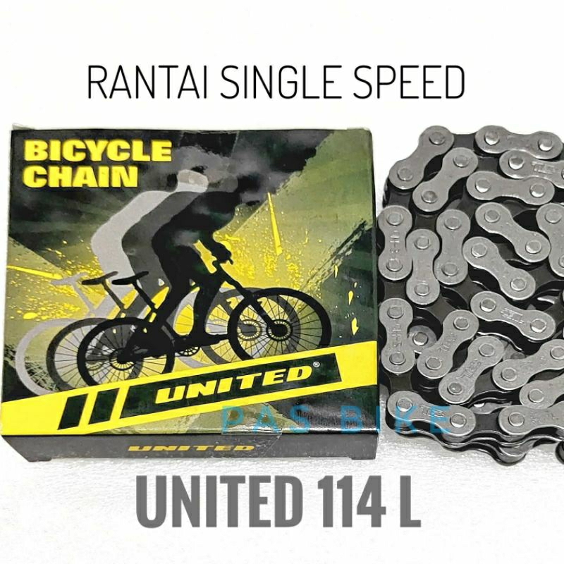 Jual Rantai Single United 114L Sepeda BMX Fixie Minitrek | Shopee Indonesia