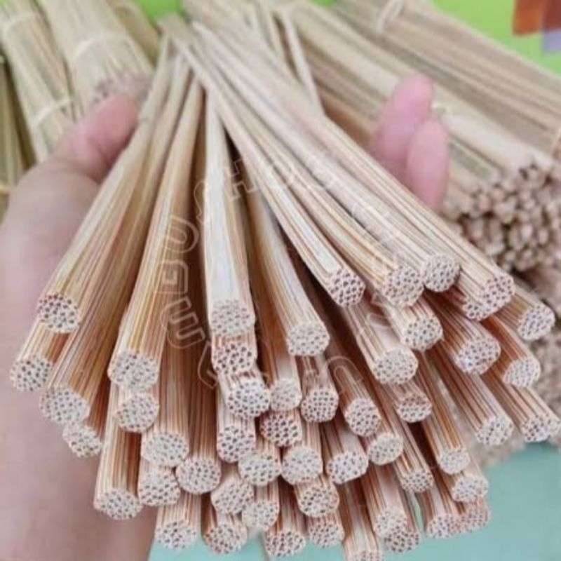 Jual Stik Bambu Lidi Original P 50 Cm L 0,5 Cm Isi Per 50 Pcs | Shopee ...