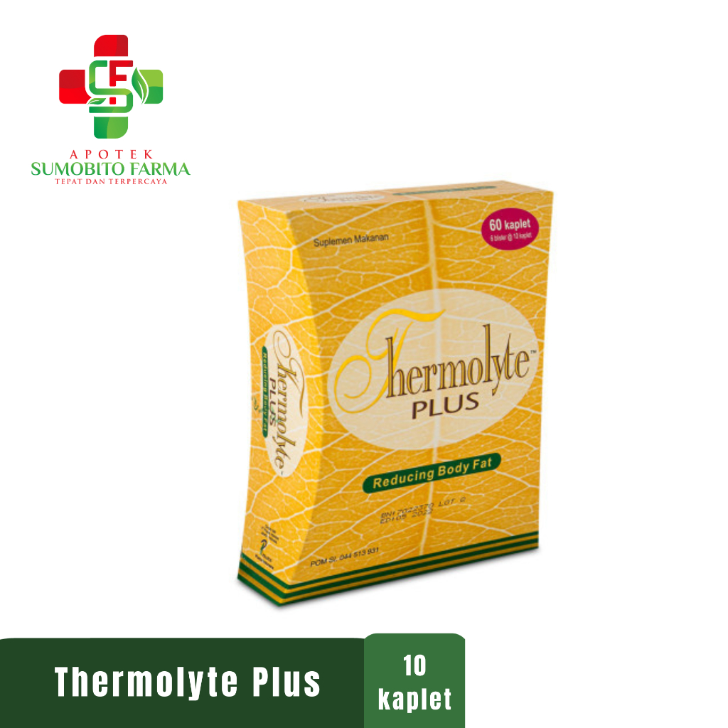 Jual Thermolyte Plus//Pelangsing Tubuh//Kapsul Diet | Shopee Indonesia