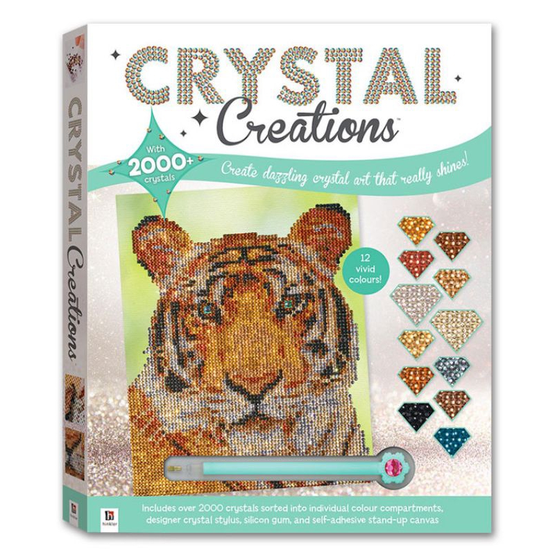 Jual Crystal Creation Wild Tiger With 2000+ Crystals (12 Vivid Colours ...
