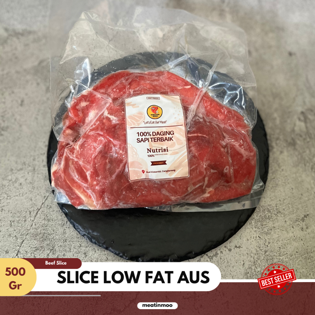 Jual Slice Beef Low Fat AUS | Daging Sapi Slice Teriyaki Fresh 500 Gram ...