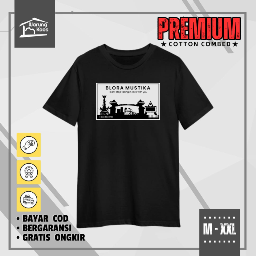 Jual Kaos Blora Mustika Kaos Pria Distro Jawa Tengah Kaos Sablon Bahan ...