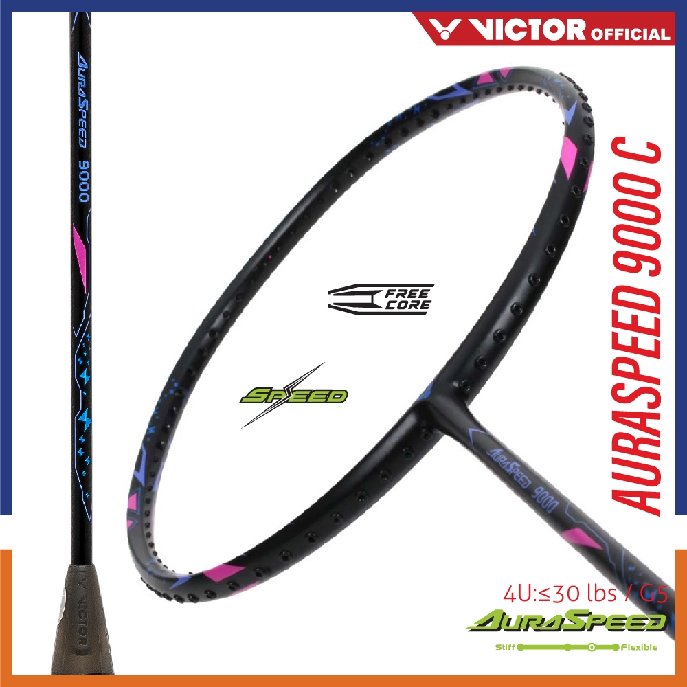 Jual VICTOR Raket Badminton Auraspeed 9000 C / Ars-9000 C | Shopee ...