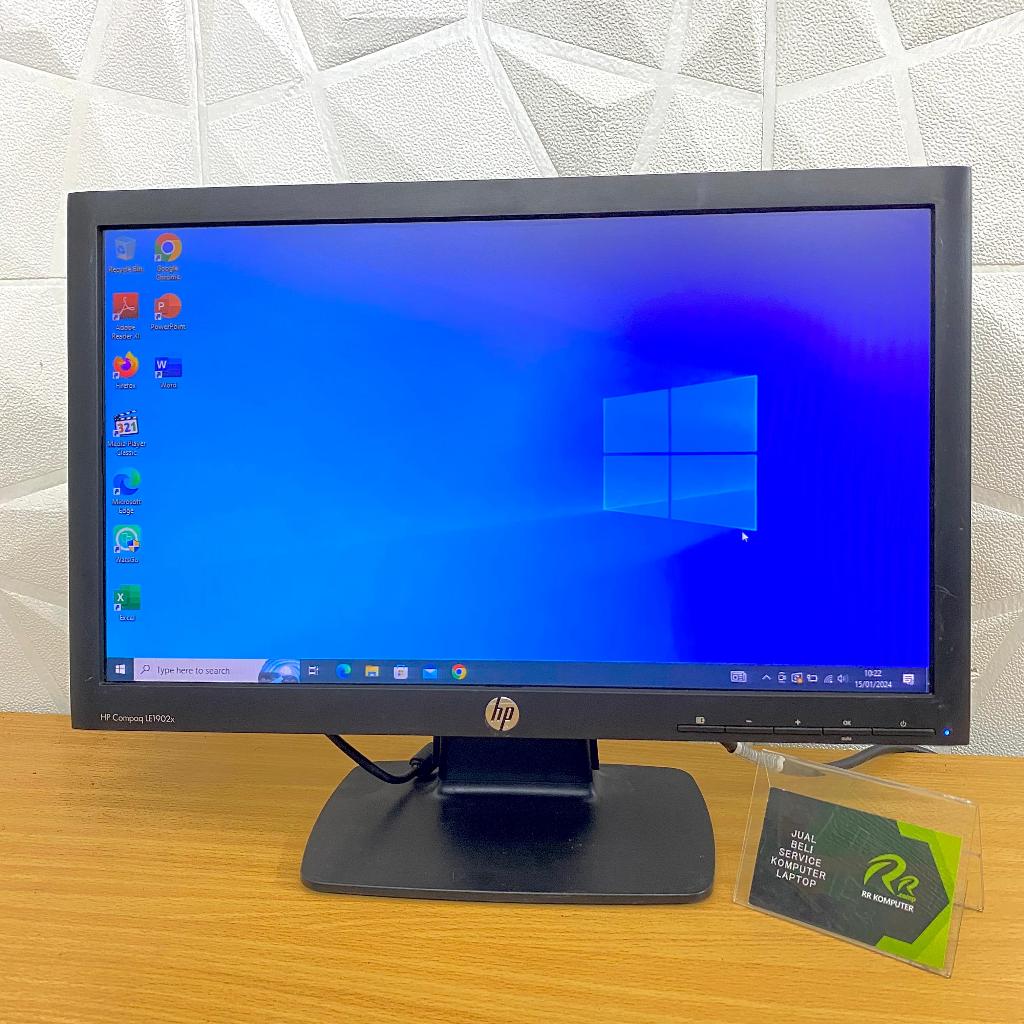 Jual MONITOR HP 19 INCH HP COMPAQ LE1902X bekas second | Shopee Indonesia