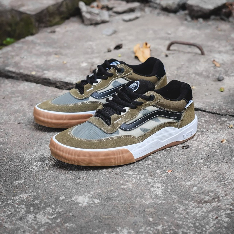 Jual Vans Wayvee Dark Olive | Shopee Indonesia