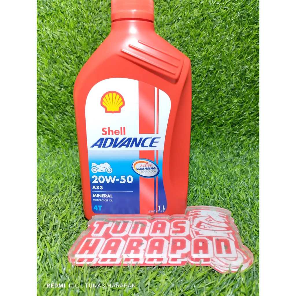 Jual Oli Shell Advance 4T AX3 Oli Motor SAE 20W-50 Mineral | Shopee ...
