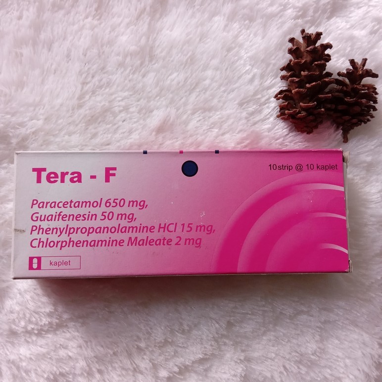 Jual TERA F | TERA F TABLET | BATUK PILEK | FLU BATUK | DEMAM | NYERI ...